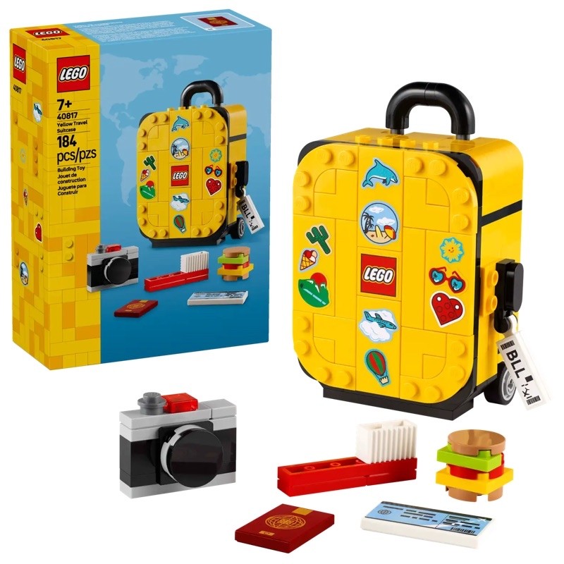 Lego 40817 Yellow Travel Suitcase 1 Nice Box | Shopee Philippines