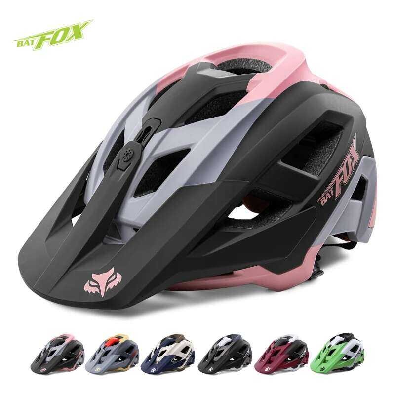 BATFOX New Helmet Mountain Bikes PC Shell And EPS Buffer Material Race ...