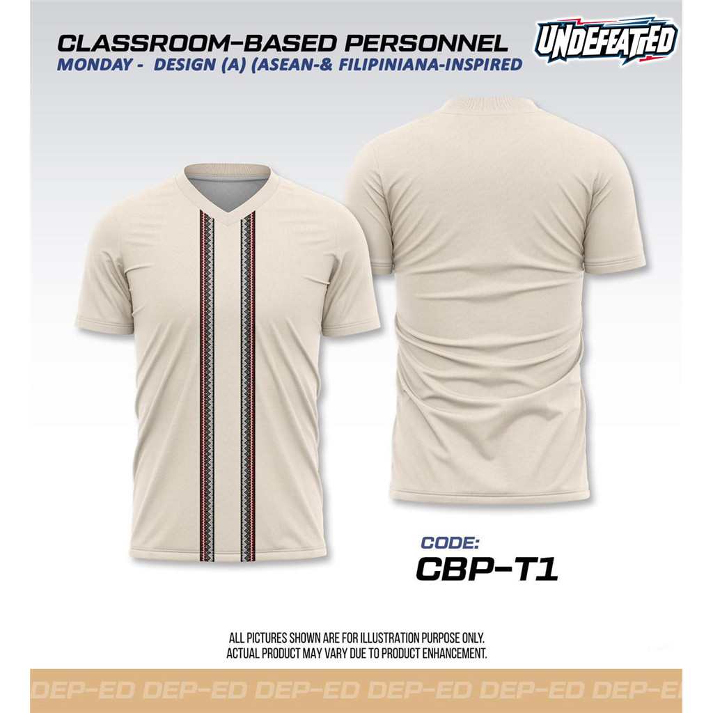 DEPED UNIFORM 2025 FULL SUBLIMATION DEPED TSHIRT FOR MEN AND WOMEN ...