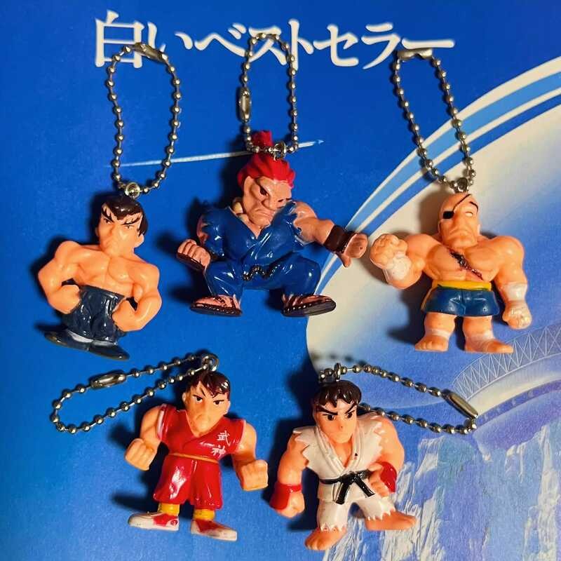 Antique 90S Street Fighter Doll Pendant Keychain | Shopee Philippines