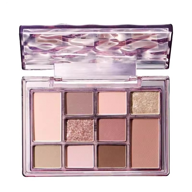ZEESEA Eyeshadow Palette Ambilight Ten Color Long-lasting Earth Color ...