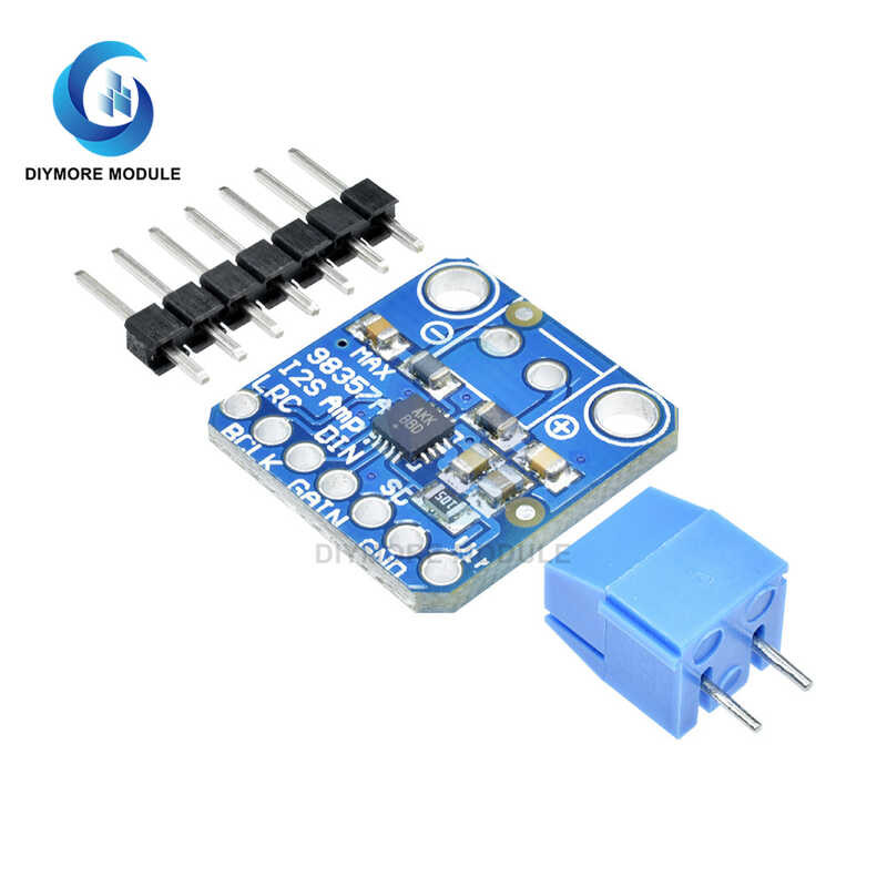 3W MAX98357 I2S Amplifier Breakout Interface DAC Decoder Module ...