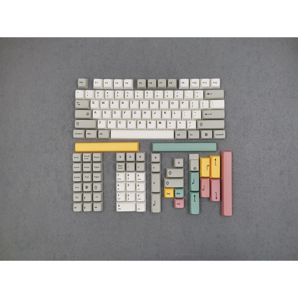 Lychee 9009 Retro Vintage Cherry/MDA/XDA profile keycap PBT mechanical ...