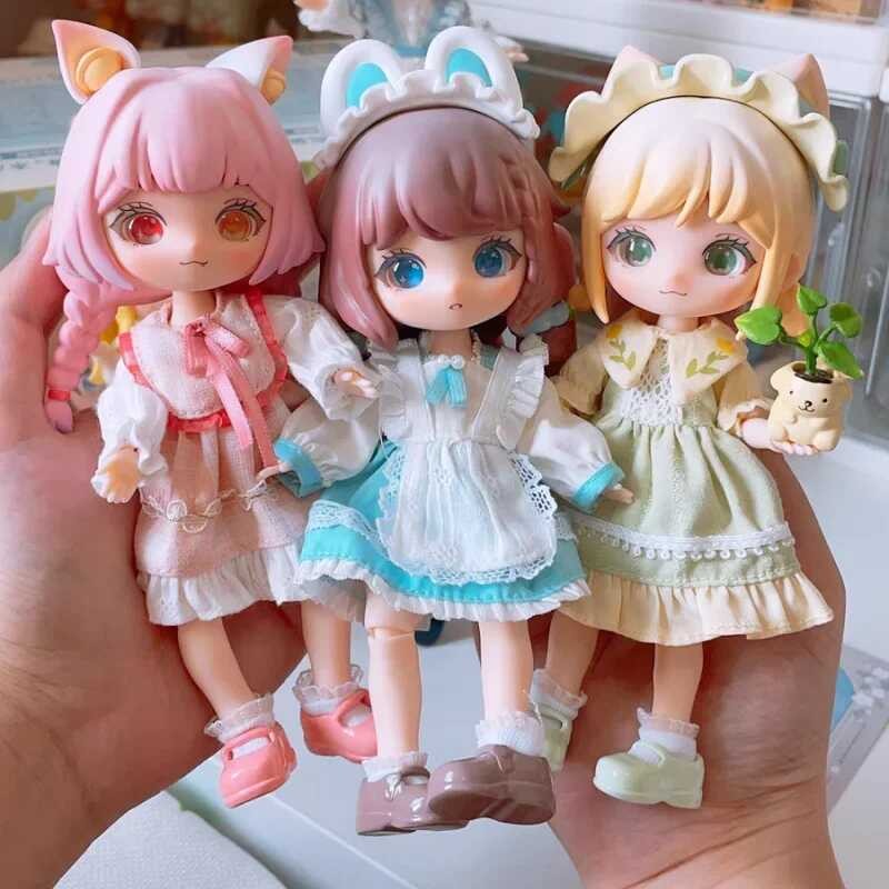 Liroro Genuine Bd Box Summer Island Series 1/12 Bjd Ob11 Model Doll Ca Ciega Mysteries Bag ...