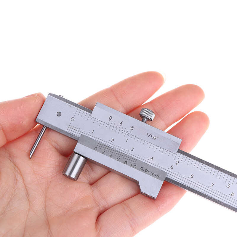 0-200mm 3 Marking Vernier Caliper Scriber Gauging Ruler Measuring ...