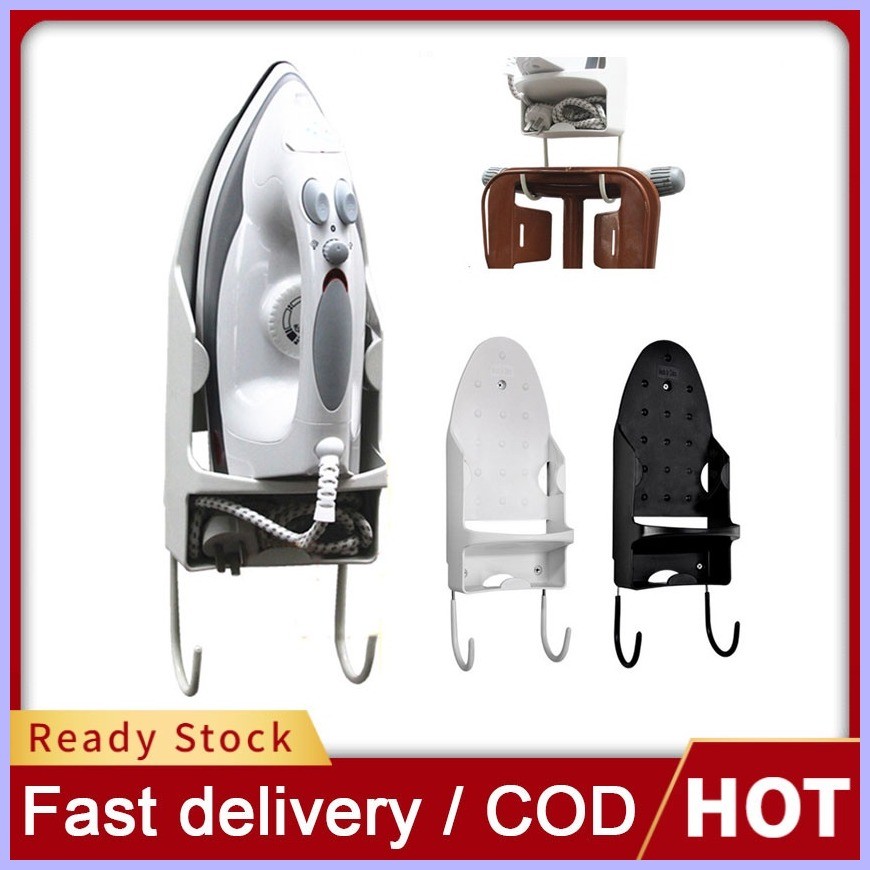 Multifunction Iron Stand Dryer Stand Flat Iron Wall Plate Holder Hanger ...