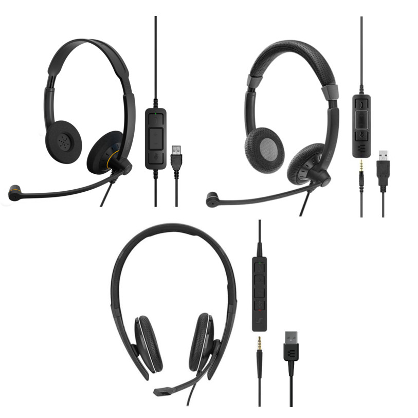 EPOS Sennheiser headset SC60/SC75/SC165 - (used) | Shopee Philippines