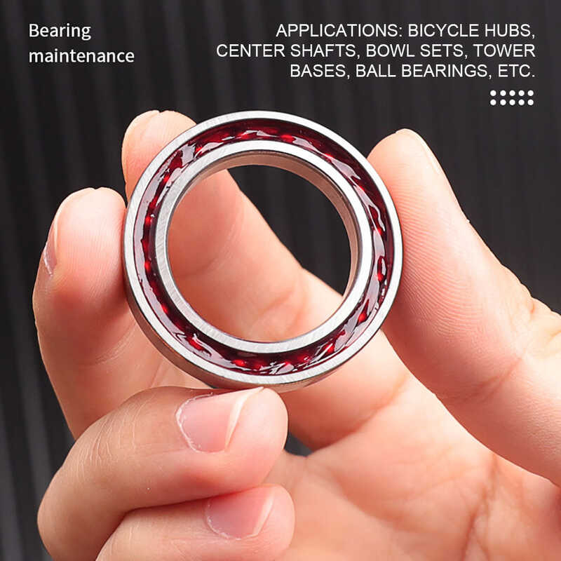 MTB Hub Gun Aluminum Grease Syringe Bike Ball Bearing Butter Bicycle ...