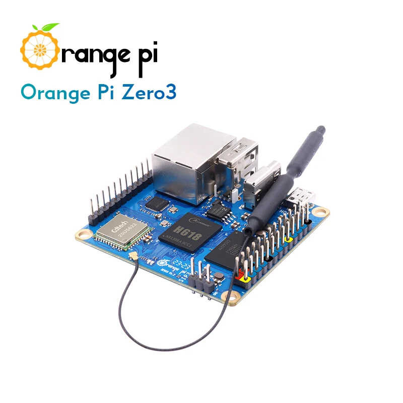 SK Orange Pi Zero 3 1Gb 2Gb 4Gb RAM Ddr4 Allwinner H618 Wifi Bluetooth Mini PC Zero3 Development ...