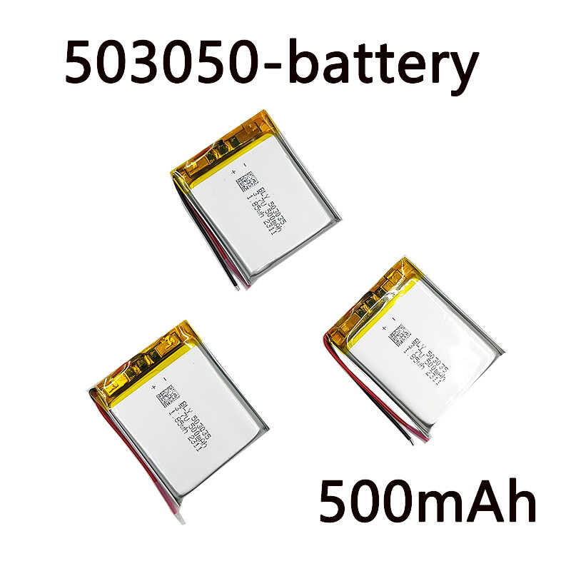 90 Bagong 3 503035 500Mah 3.7V Lithium Polymer Battery Li Po Ion Lipo ...