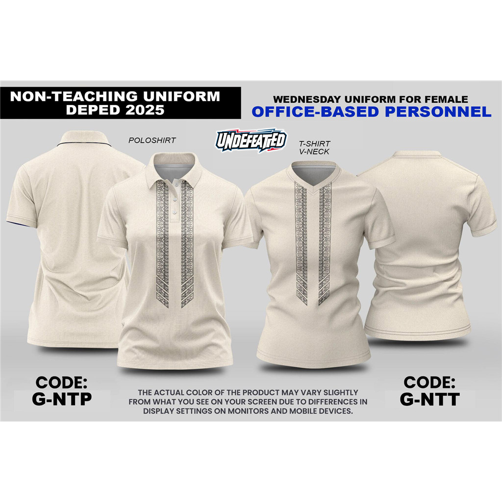 2025 NEW DEPED UNIFORMS WEDNESDAY UNIFORM FOR FEMALE OFFICE-BASED ...