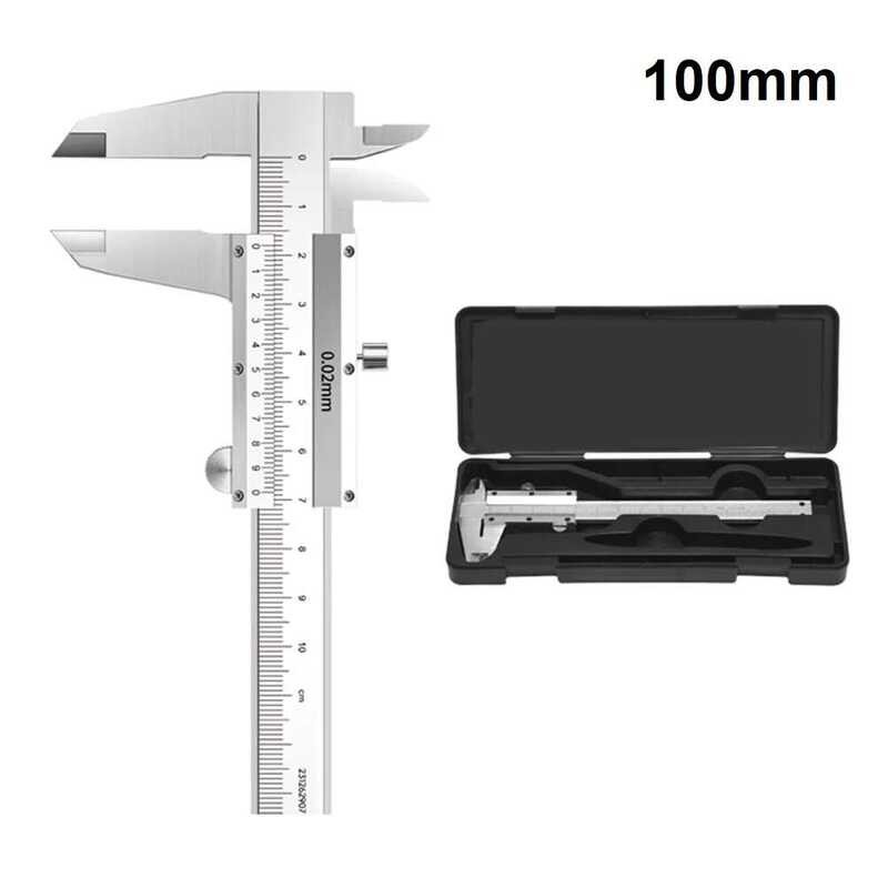 5 Mini Vernier Caliper 100Mm Small Depth Gauge Household Small Caliper ...