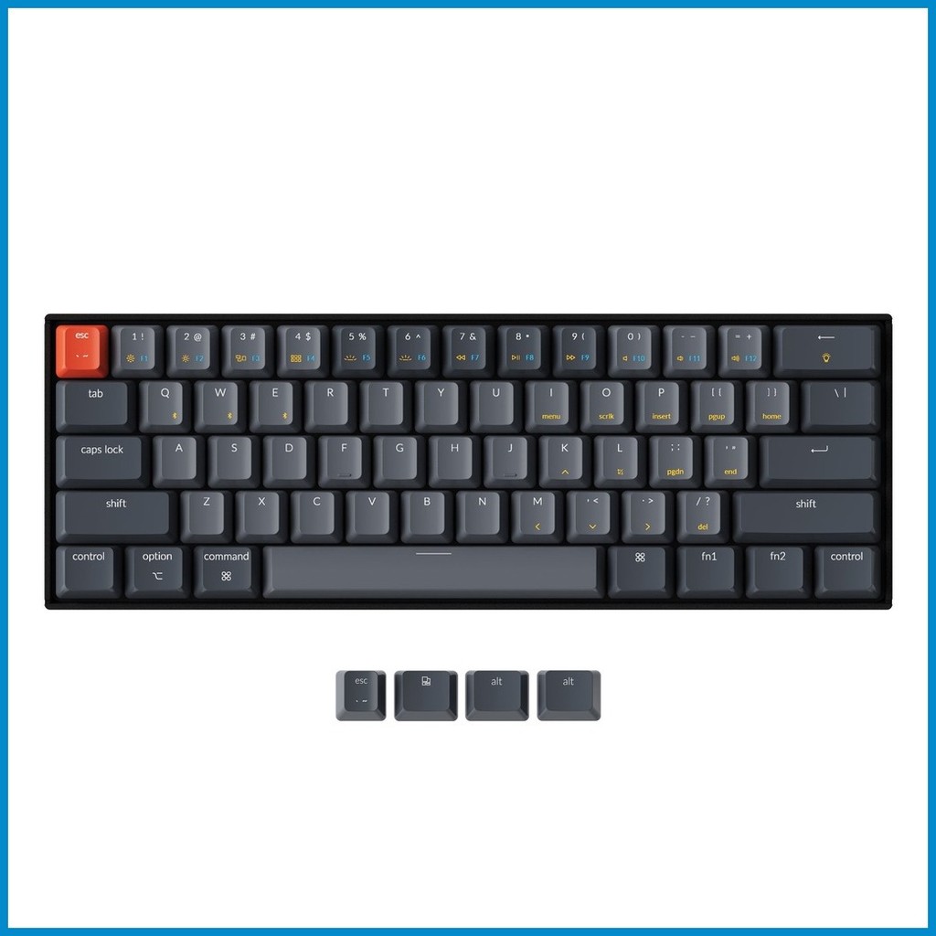 ∲ ⇨ Keychron K12 Mechanical Keyboard (60% Layout, Wired/Bluetooth, RGB ...