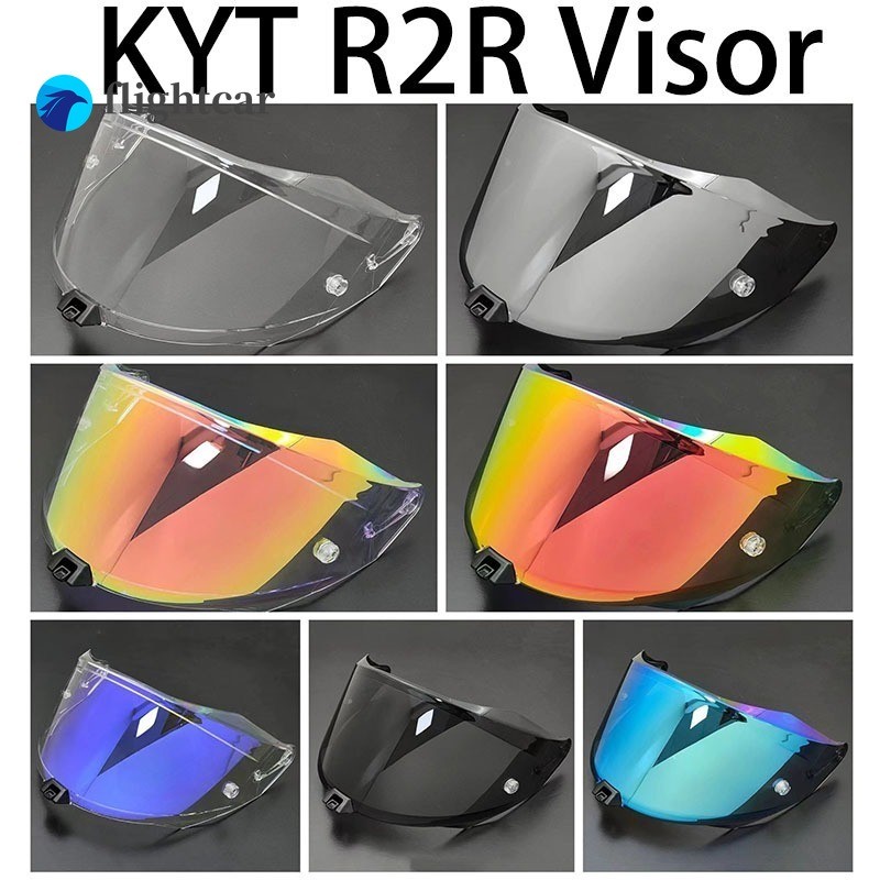 FT KYT R2R Helmet Visor Lens Day Night Universal | Shopee Philippines