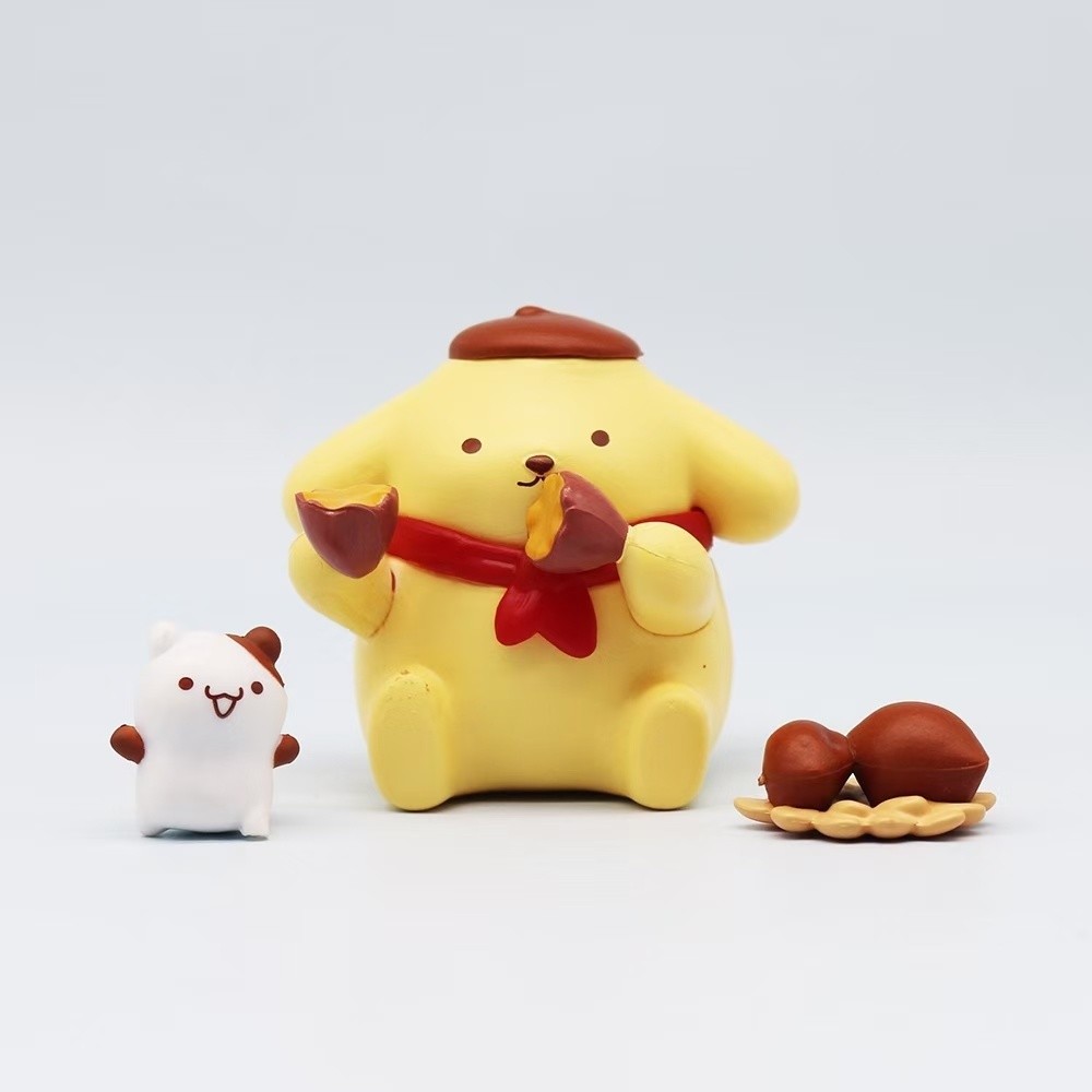 Pom Pom Purin Childhood Four Seasons Series Blind Box Figurine Garage ...