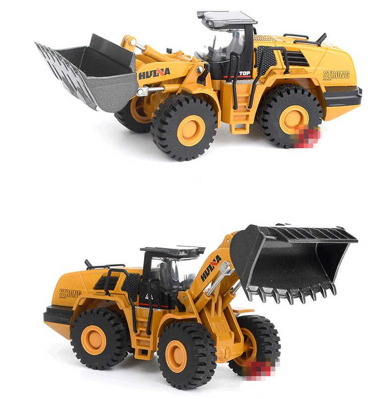 8C2 High Simulation Alloy Engineering Vehicle Model, 1: 50 Loader Shovel Truck Toys, Metal ...
