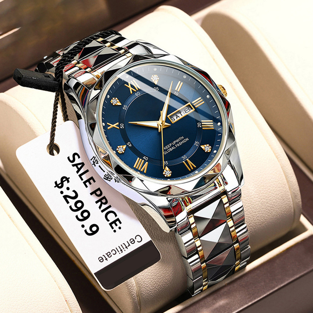 New Watch for Men Original Waterproof Luminous High FASHION Male Clock ...
