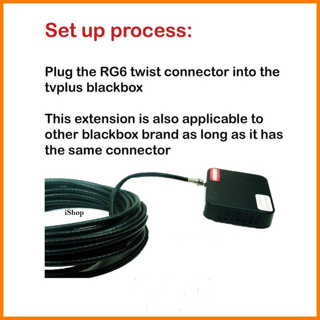 ∽ GMA Affordabox, TV plus black box and digibox antenna extension cable ...