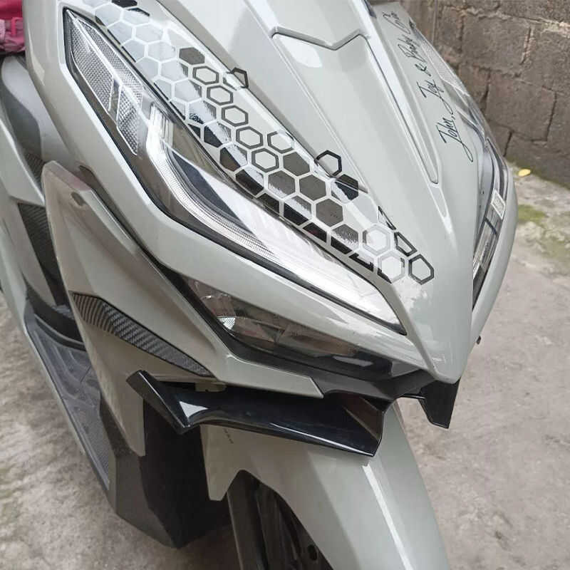 For HONDA Click 160 125i 150 V1 V2 V3 Motorcycle Winglet Aerodynamic ...