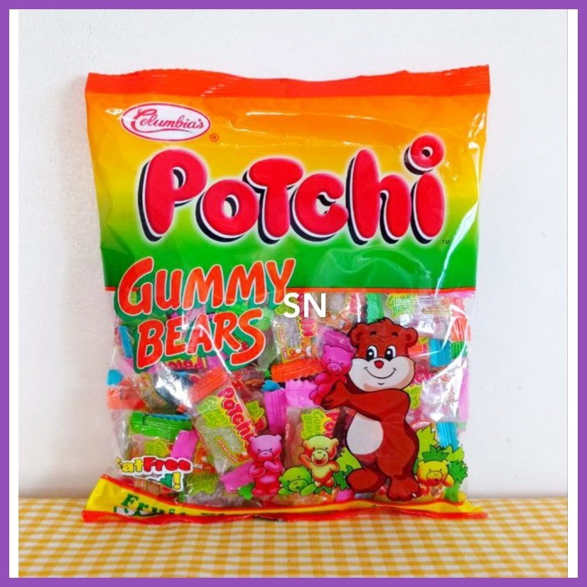 ℴ SN Potchi Gummy Bears Candy (50pcs/150g) | Shopee Philippines