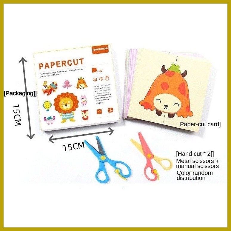 ☁ Creative Paper Cutting Set for Kids and Fine Motor Skills for ...