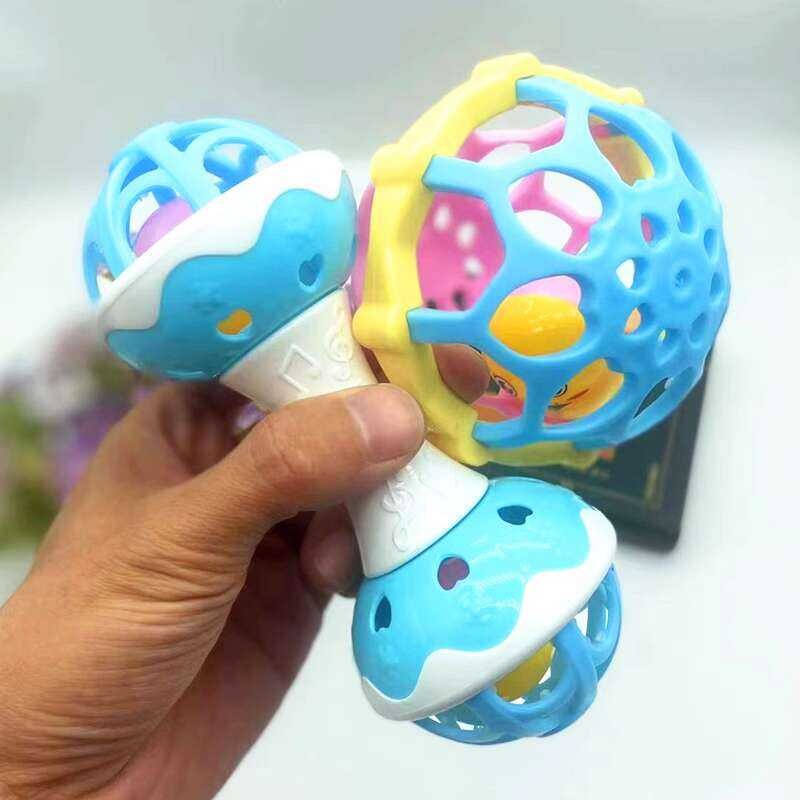 Early Education Ringing Bell, Hand Grasping Perception Ball, Rubber ...