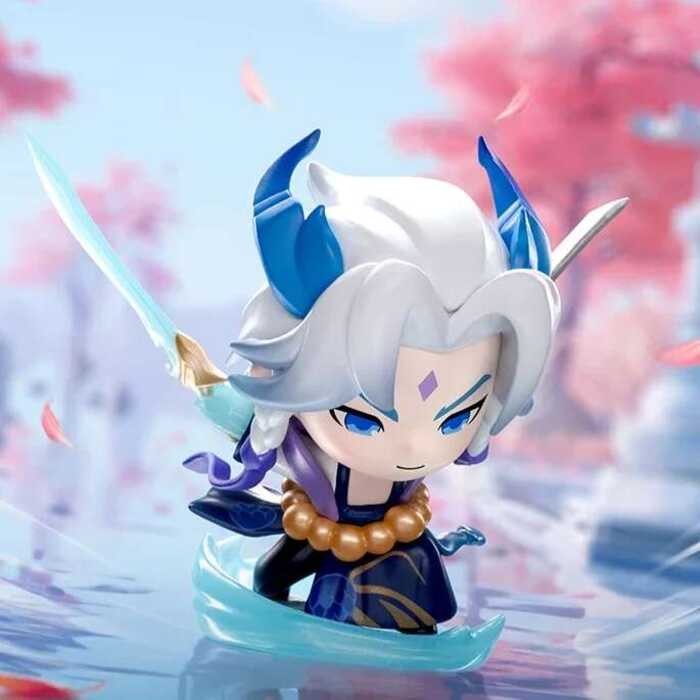 Teamfight Tactics Little Hero Series Blind Box Action Figures Toy Yasuo ...