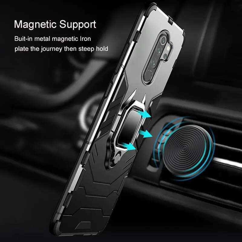 Shockproof KEYSION Kaso Redmi Note 10 Pro Max 9s 8 8A 7 7A 8T K20 K40 Back Phone Cover para sa ...