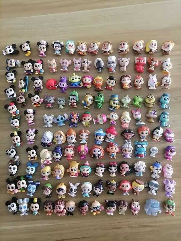 Cartoon Doorables Doll Princess Snow White Mouse Donald Duck Ariel ...