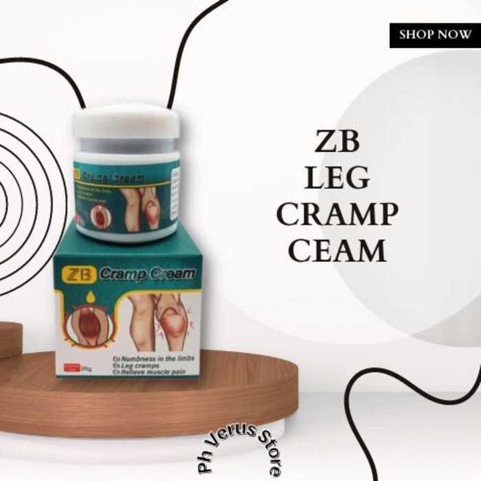Original COD ZB Leg Cramps Cream Relief Calf Muscle Spasms Medical ...
