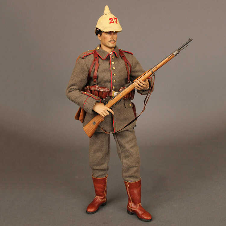 9 1/6 Soldier 12 Inch Soldier Caltek World War I German Soldier Model ...