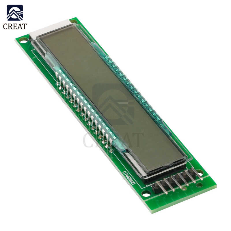10-Bit Blue Screen 16-Segment LCD Display Module Panel DM8BA10 DC 5V TM1622 Chip | Shopee ...