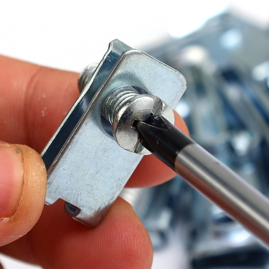 20 Sets U Type Clips Thread Reed Nuts Bolts Screws M6 Engine Cover ...