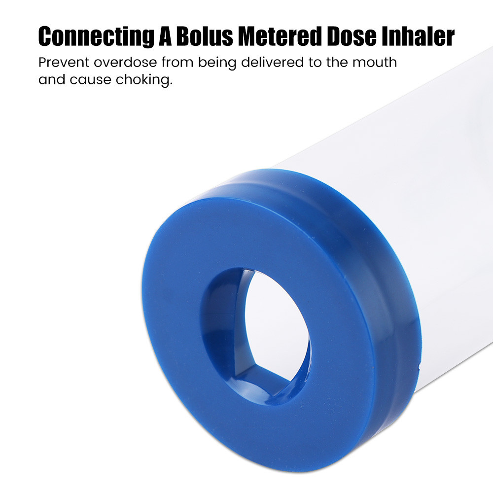 JBMBHC Silicone Pediatric Asthma Inhaler Spacer Chamber Spacer Aerosol ...