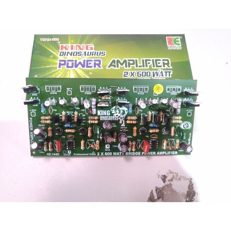 Watt 2X600 Mono Power Amplifier BTL Bridge Driver Kit | Shopee Philippines