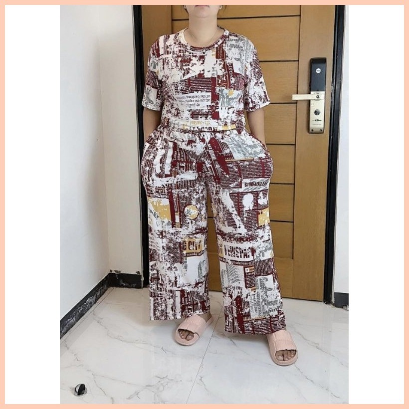 ♣ Sabel Terno Crop Top/Boho boho Pants for women Can fit Med-2XL By ...