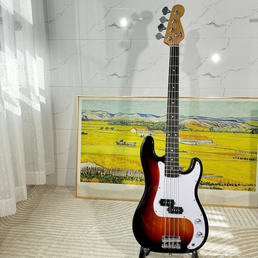 Fender Precision P Bass 4 String Electric Bass Guitar Professional Bass ...