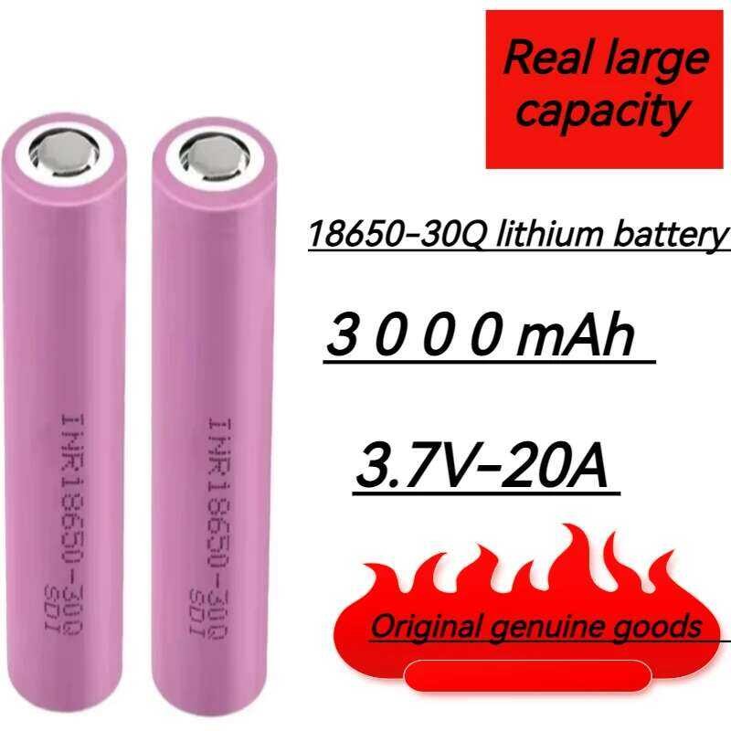 Original 100% INR 18650 battery 3.7V 3000mAh INR18650 30Q li-ion ...