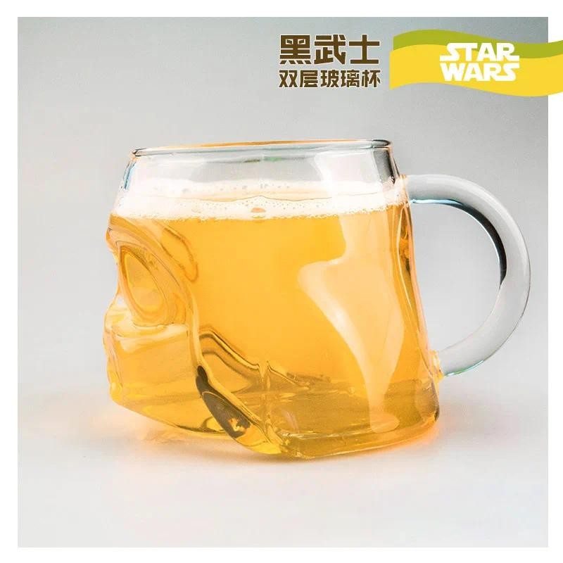 New 3d Star Wars Jedi High Boron Glass Creative Transparent Darth Vader ...