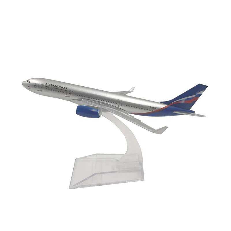 TUTU JASON 16Cm Russian Aires Airbus 330 Model Planel Airplane Diecast ...