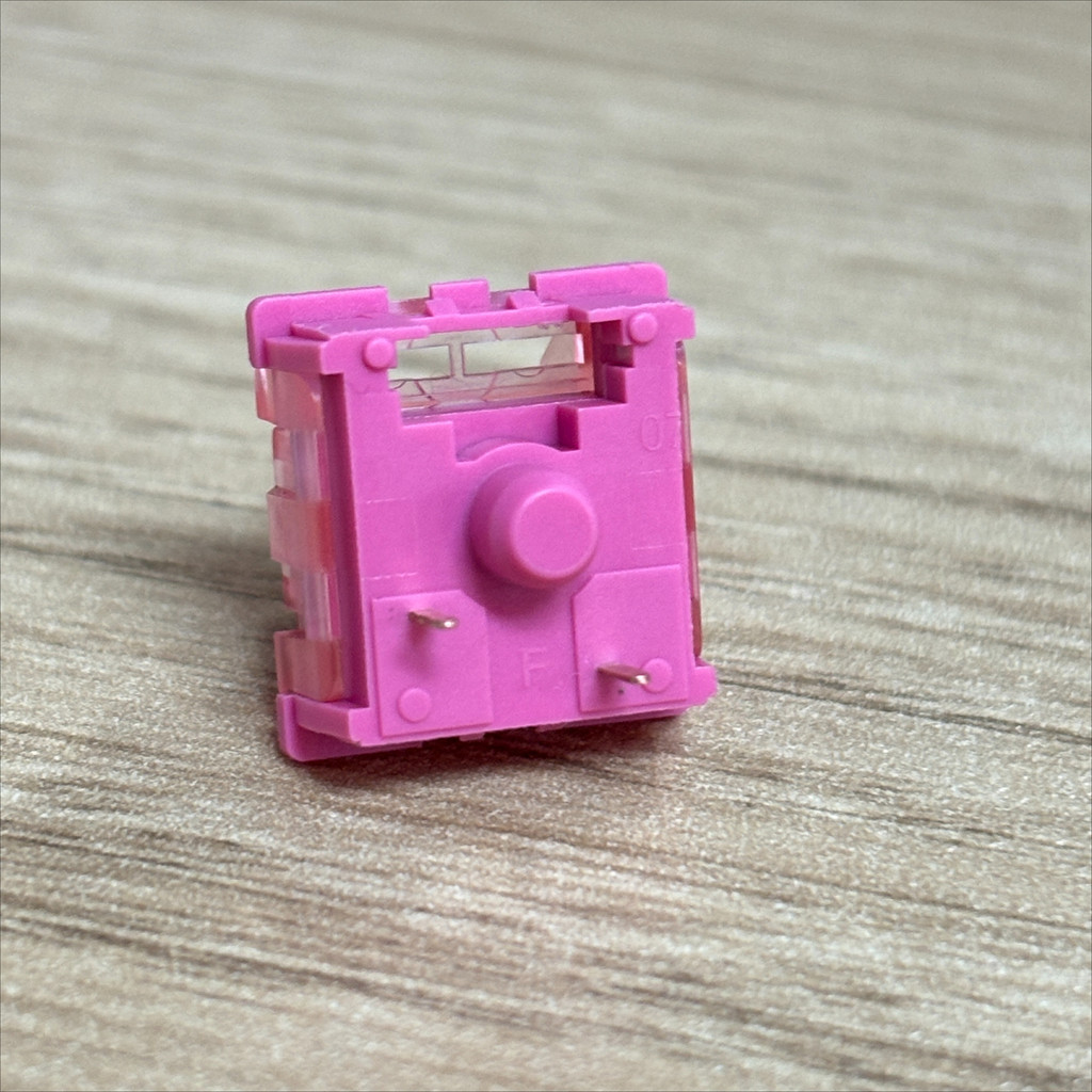 AKKO Rose Red Switch 3 Pin Linear 10PCS Hot Swappable Factory Prelubed ...