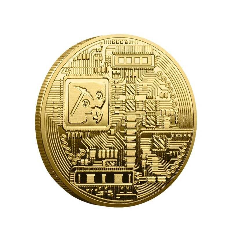 Commemorative Coin Kaspa, US Ethereum, Virtual Digital Coin, Metal ...