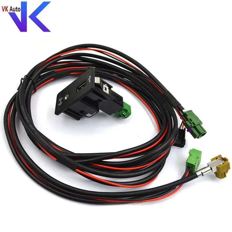 Xj VW Golf 7 VII Para Sa Passat B8 Carplay Media AUX Switch Mib2 MDI ...