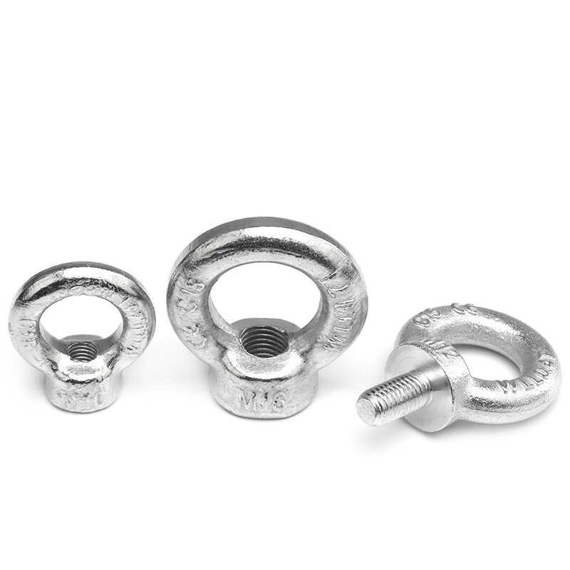 galvanized National standard lifting ring screw ring bolt lifting ...