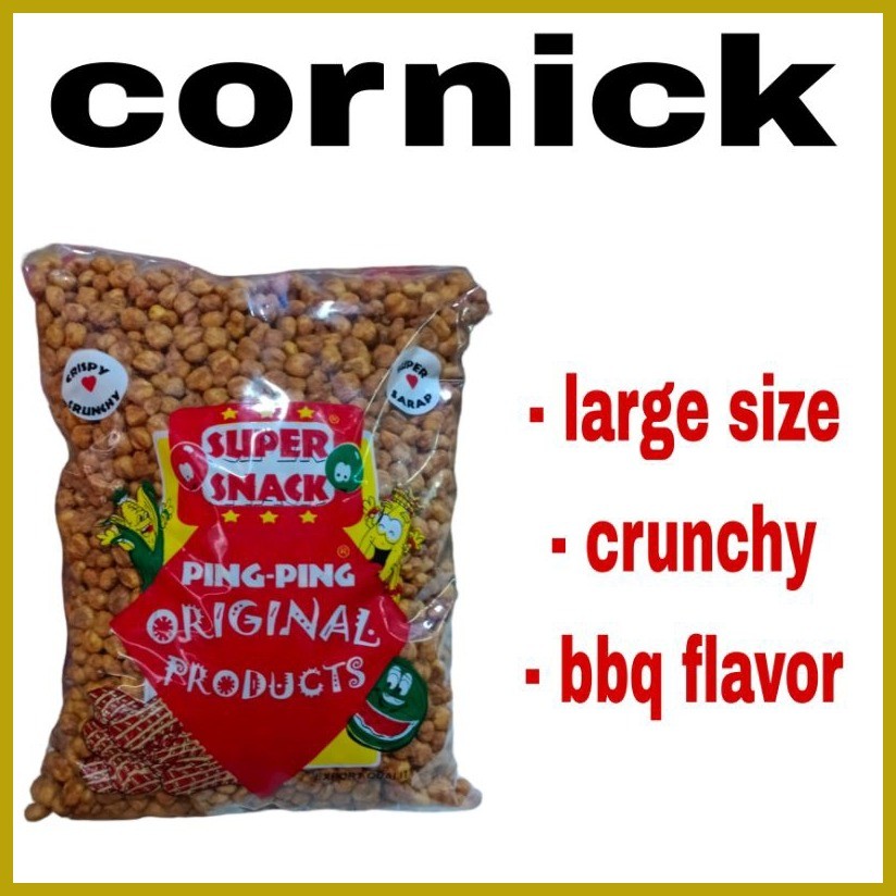 cornick ( cornik popnik corn puff ) bbq flavor 500g. ( zebzeb ) zeb zeb ...