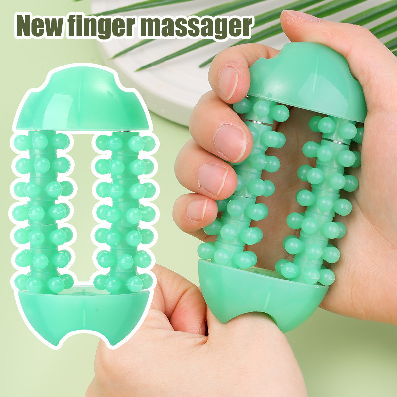 Hand Finger Wrist Massager - Hand Massage Tool - Meridian Massage Wheel ...
