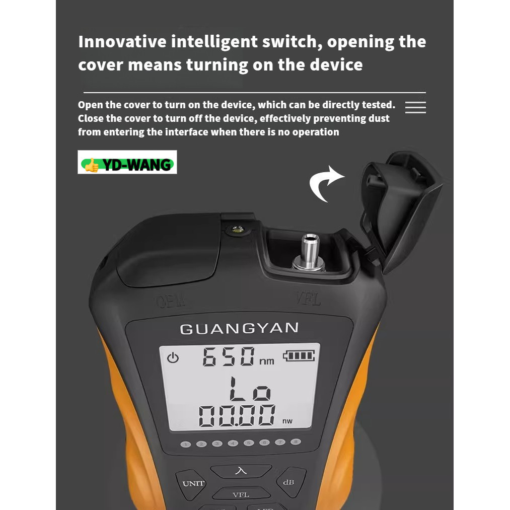 FTTH Tool Fiber Optic OPM Optical Power Meter Visual Fault Locator VFL ...