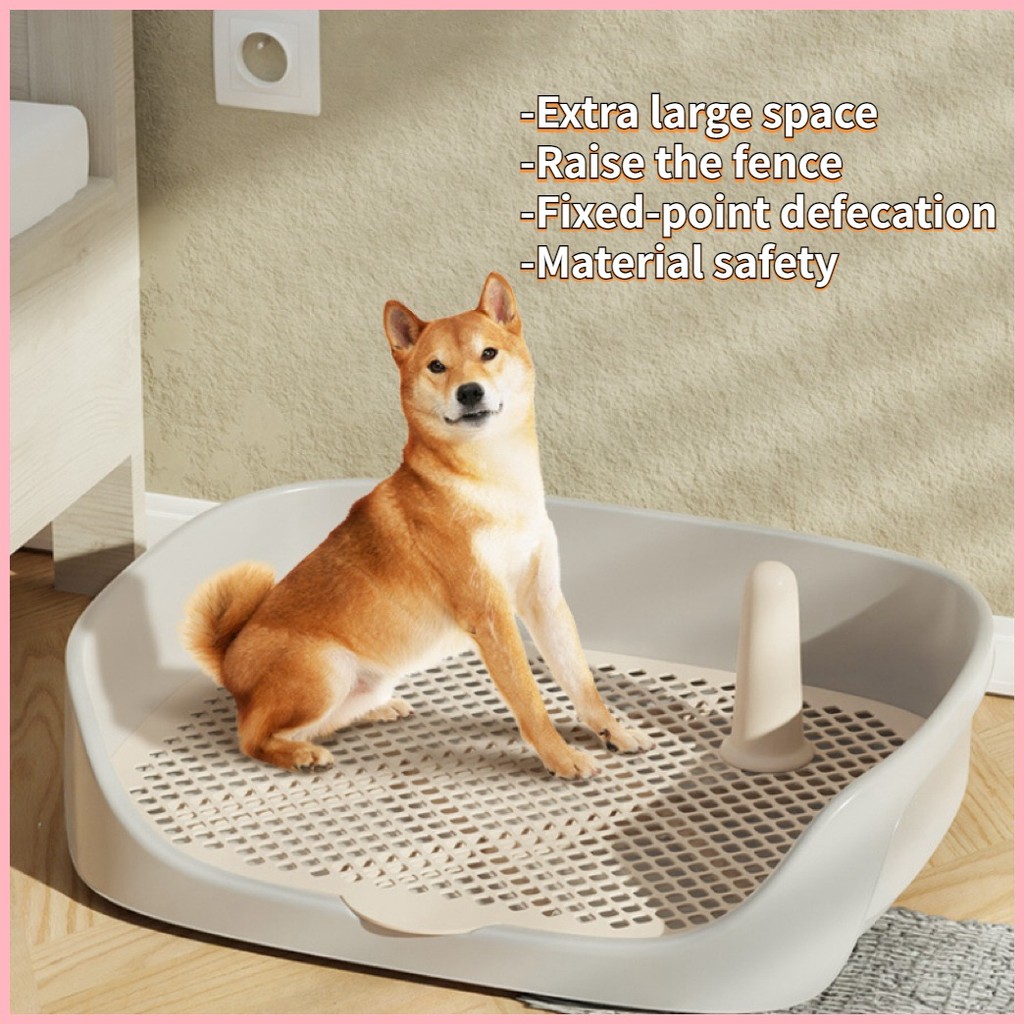 Heightened Dog Training Potty Pad (With Stand) Large Size Dog Toilet ...