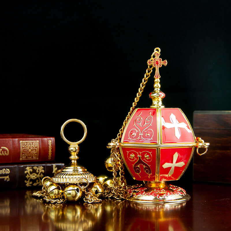 Orthodox Church Incense Burner Medieval Classical Family Wall Mounted ...