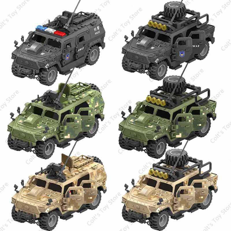 Φ Ww2 Armored Off Road Vehicle Building Bloc Army Vehicle Soldier ...